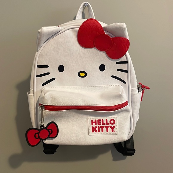 Hello Kitty | Bags | Hello Kitty White Backpack | Poshmark